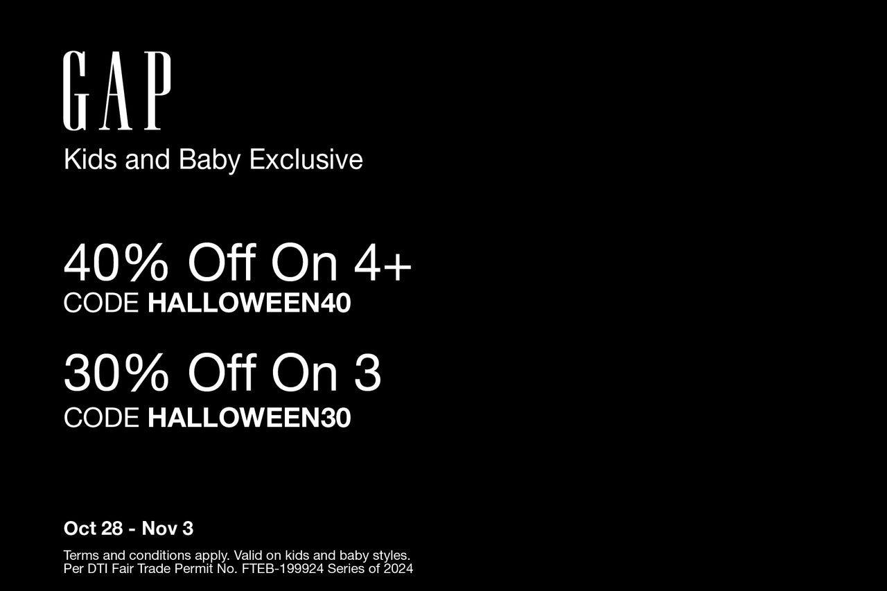 BOGO on Men's Logos – GAP Philippines