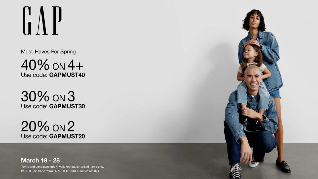 BOGO on Men's Logos – GAP Philippines